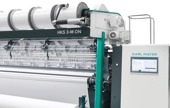 Karl Mayer unveils new HKS 3-M ON tricot machine - Fibre2Fashion