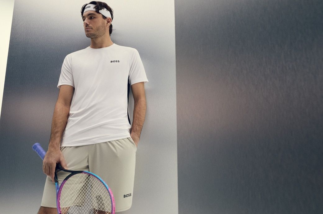 Boss showcases biodegradable NovaPoly yarn on court in Melbourne ...