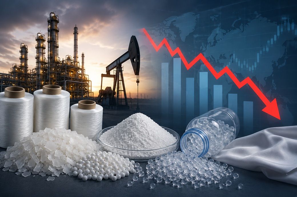 Polyester terephthalate fall as crude, feedstocks ease and weak demand ...