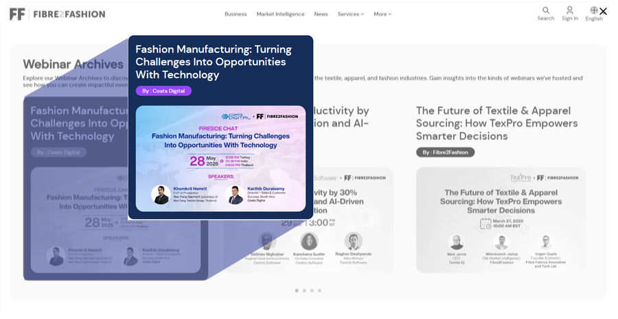 ITMA Asia + CITME 2025 | Fibre2Fashion Official Showcase