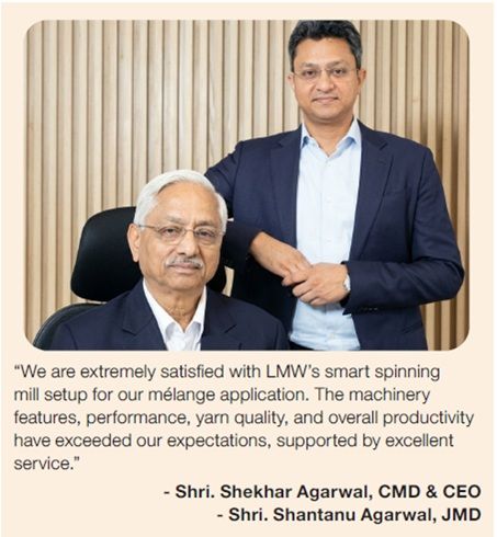 A New Era of Excellence in Melange Spinning: Maral Overseas & LMW Shape ...