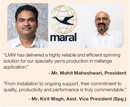 A New Era of Excellence in Melange Spinning: Maral Overseas & LMW Shape ...