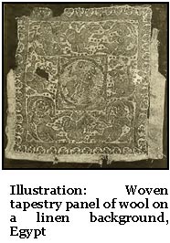 Coptic Textile Design Work - Ahli Desain Tekstil