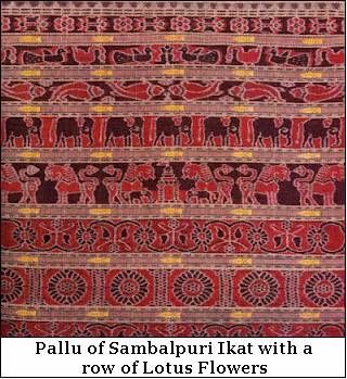 Lotus Motif :: Lotus Motif Textile, Indian Textile Art - Fibre2Fashion