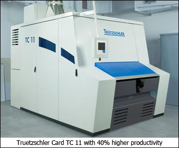 New Trützschler Card TC 11 to take centre stage in ITMA - Fibre2Fashion