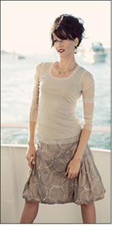 Jacqueline Depaul as signature model for Stiletto line - Fibre2Fashion