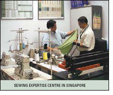 German sewing equipment firm unveils expertise centres - Fibre2Fashion