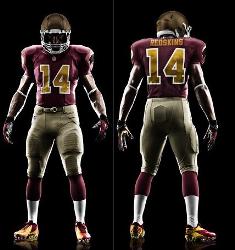 Nike unveils “anniversary” uniform for Redskins - Fibre2Fashion