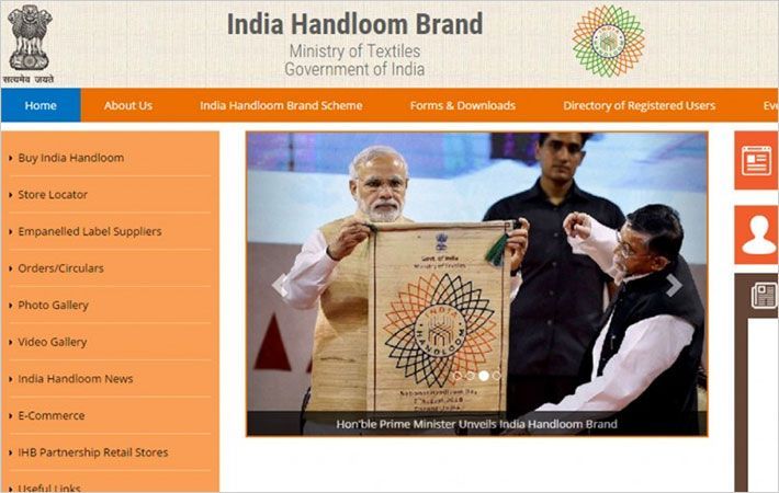 Textiles Ministry launches India Handloom website - Fibre2Fashion