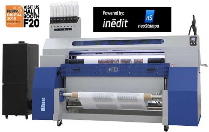MTEX's Blue K printer uses Inèdit RIP software - Fibre2Fashion