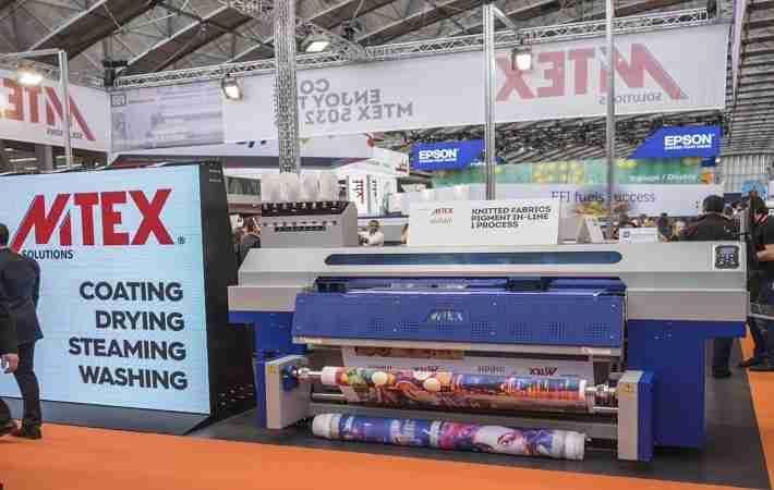 MTEX launches Blue K digital printer at FESPA - Fibre2Fashion
