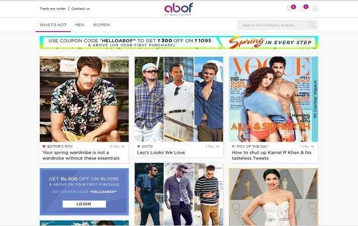 Abof.com launches 1st abof experience zone in B'lore - Fibre2Fashion
