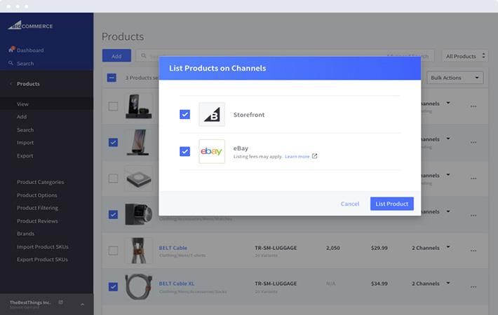 Ebay & BigCommerce unveil suite for omni-channel selling - Fibre2Fashion