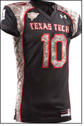 Under Armour designs football uniforms for three universities ...