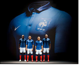 Nike introduces new French Football Kit - Fibre2Fashion